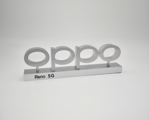 Counter Display Advertising LED Signage for OPPO Retail Shops